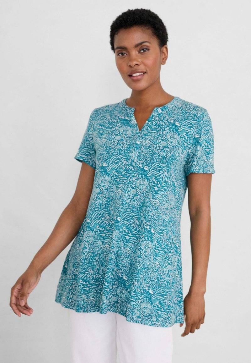 Seasalt Cornwall RISSO - T-shirt print - penwith landscape gouache ...