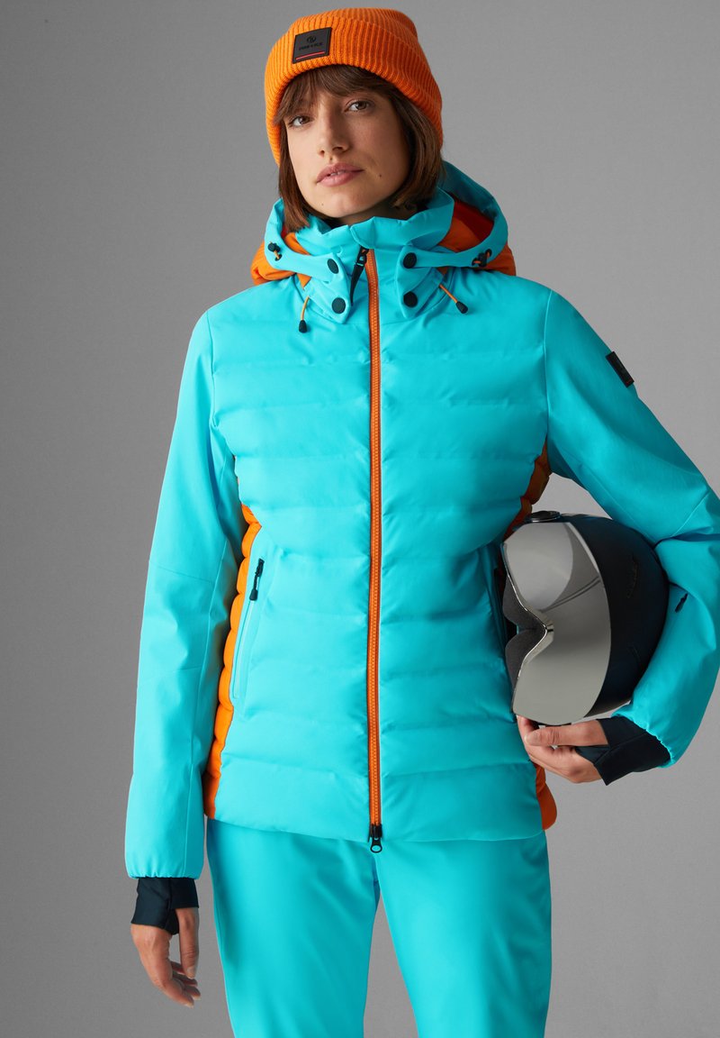 Bogner Fire + Ice Winter jacket - hellblau orange/light blue - Zalando.de