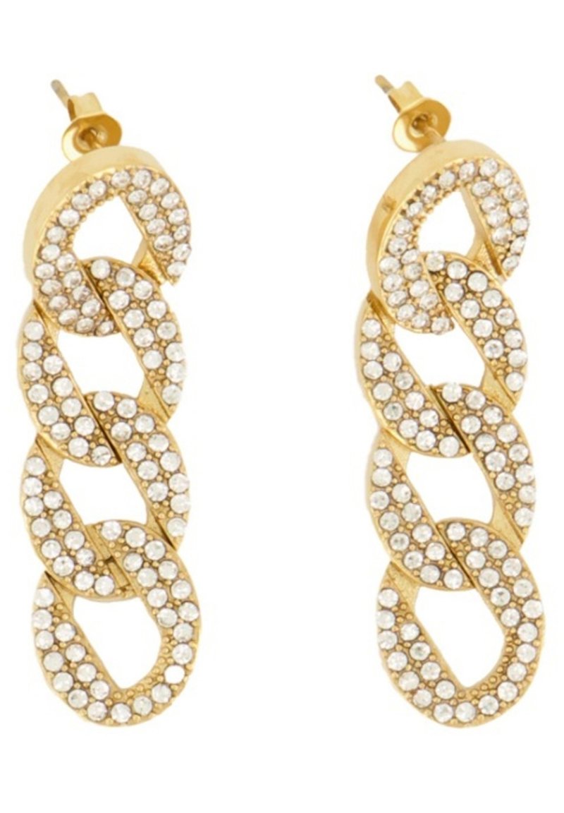 My Jewellery STATEMENT WITH FLAT LINKS - Ohrringe - gold coloured ...