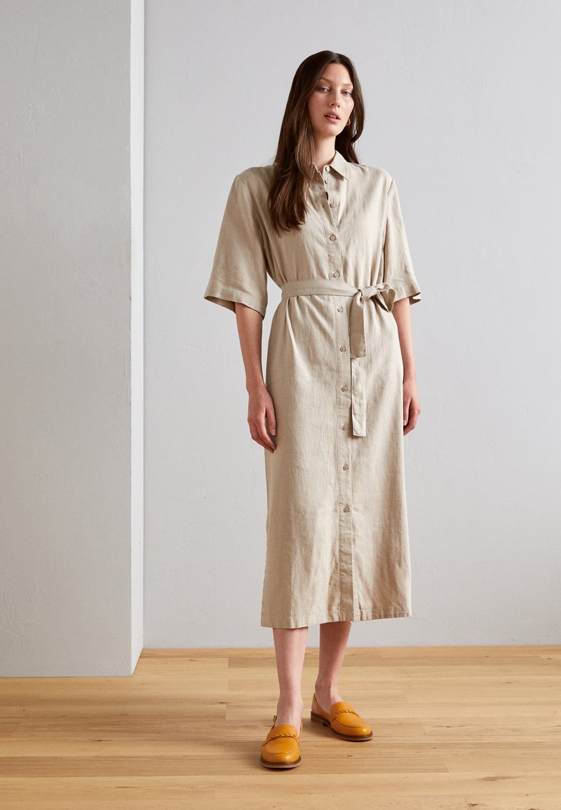 Minimum LINAJA - Kjole - plaza taupe/beige - Zalando.no