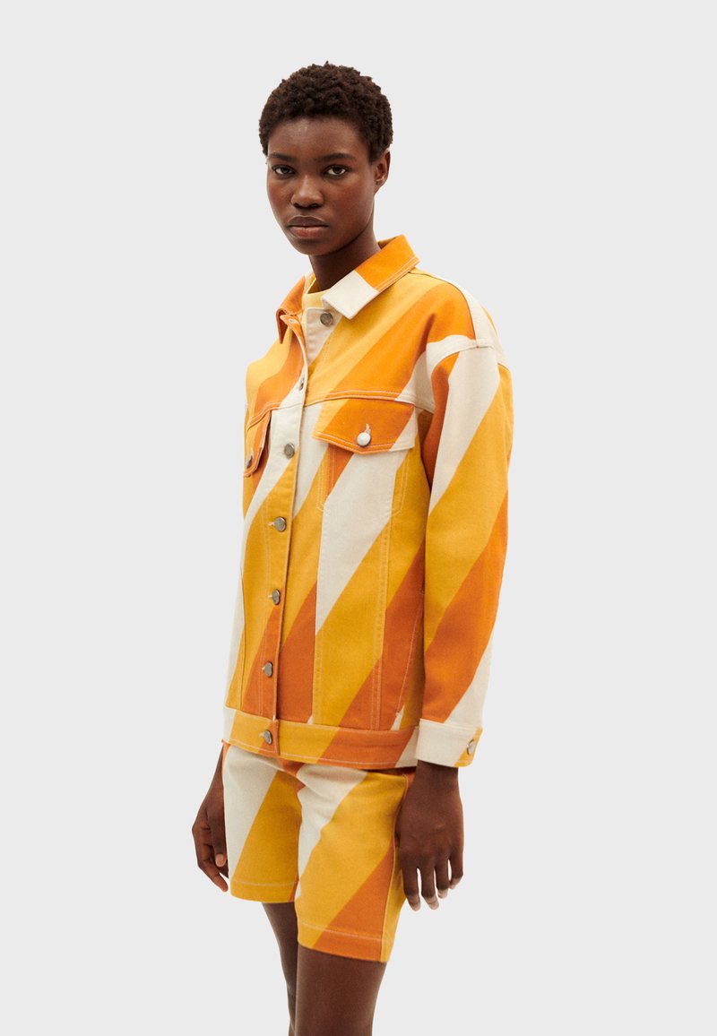 Thinking Mu PHOEBE - Kurzmantel - yellow/gelb - Zalando.de