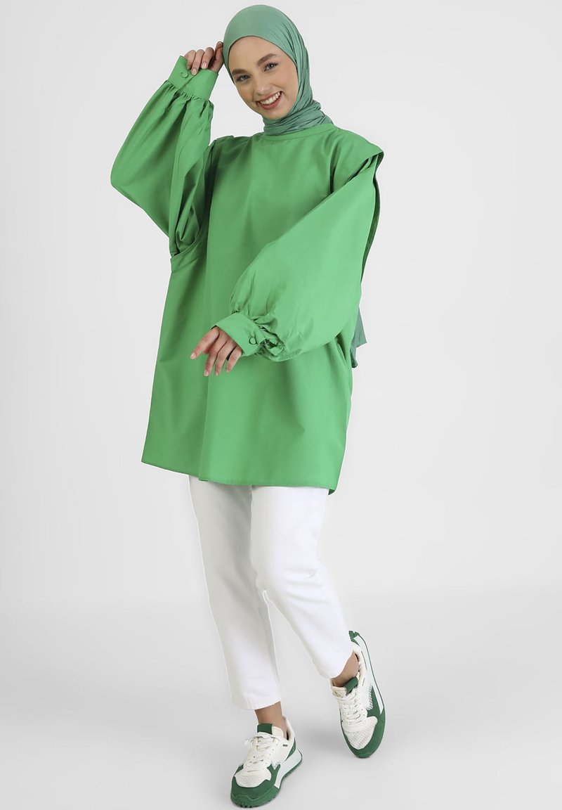 Modanisa REFKA BASIC - Tunika - evergreen/tanne - Zalando.de