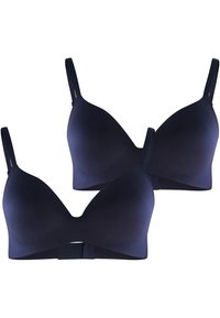 Royal Lounge Intimates 2 PACK DELITE - Triangle bra - deep blue/dark ...