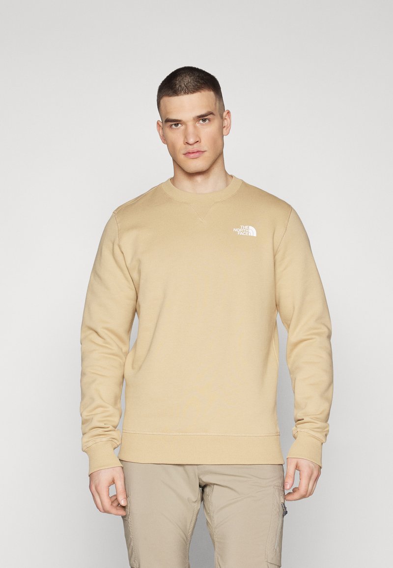 The North Face SIMPLE DOME CREW - Sweatshirt - khaki/stone/kaki ...