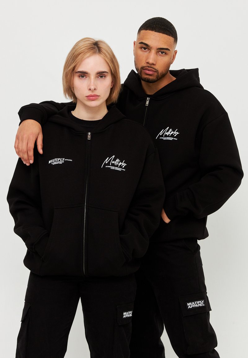 Multiply Apparel AUTHORISED - Sweatjacke - black/schwarz - Zalando.at