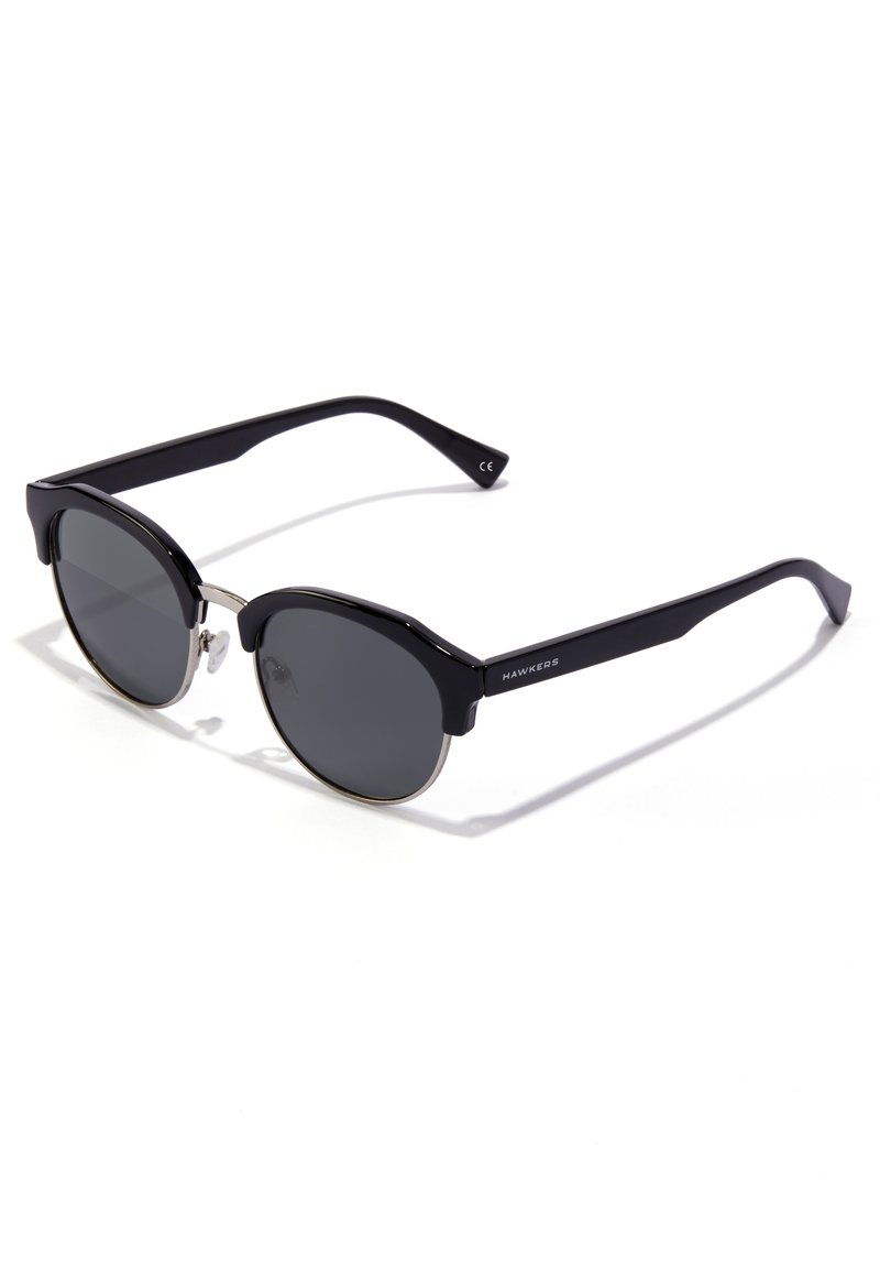 Hawkers CLASSIC ROUNDED - Solglasögon - black/svart - Zalando.se