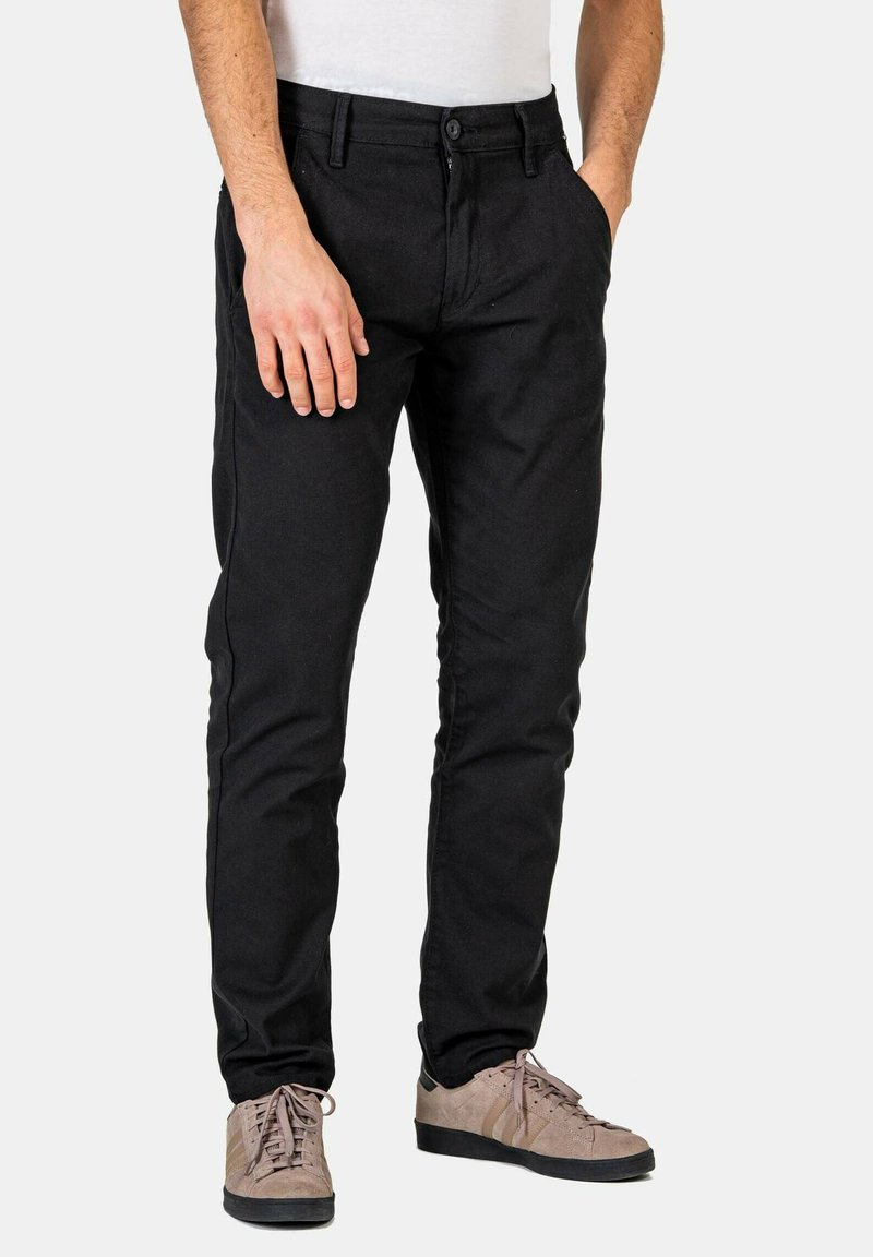 Reell SUPERIOR - Chino - diamond black/zwart - Zalando.nl