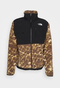 The North Face DENALI JACKET - Fleece jacket - coal brown water ...