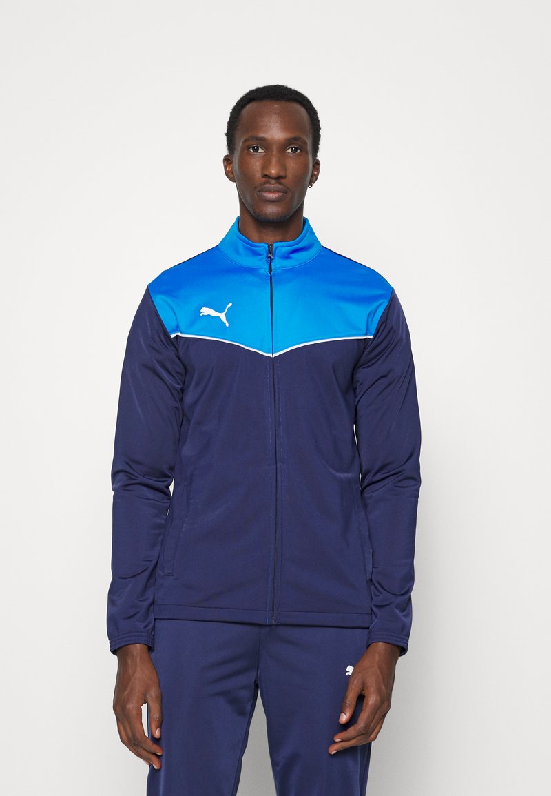 Puma INDIVIDUALRISE TRACKSUIT - Tracksuit - electric blue lemonade ...
