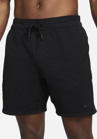 Nike Performance M NY DF TEXTURE SHORT - Träningsshorts - black/svart ...