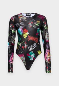 Versace Jeans Couture SIRENS - Topper langermet - black/svart - Zalando.no