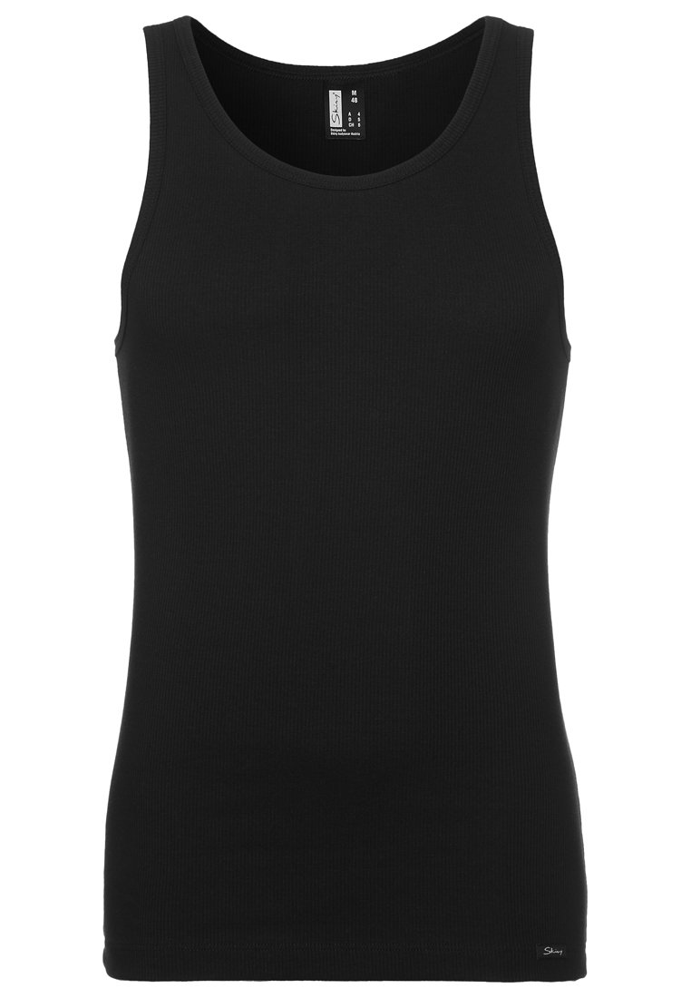 Skiny RIB CLUB - Unterhemd/-shirt - black/schwarz - Zalando.ch