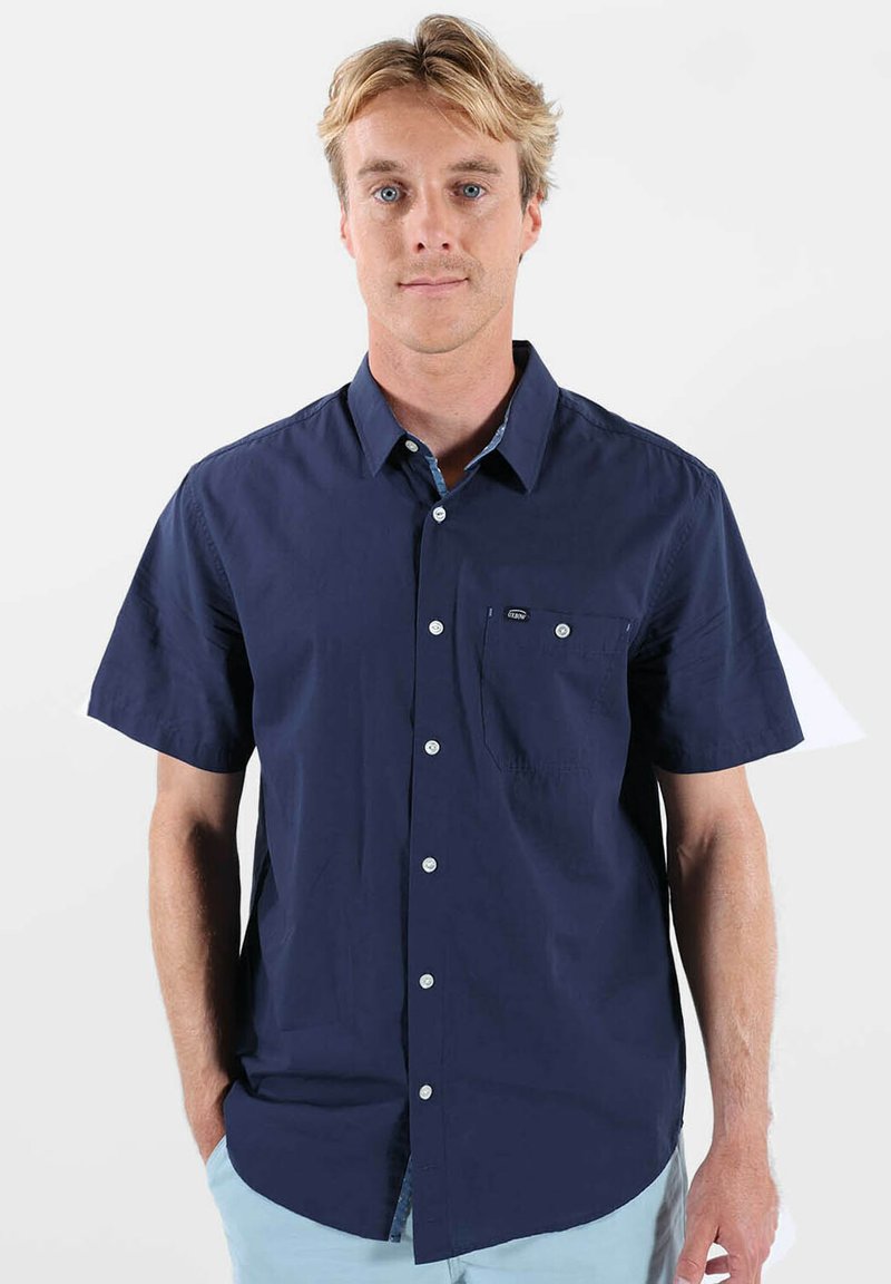 Oxbow CORY - Chemise - deep marine/bleu marine - ZALANDO.FR
