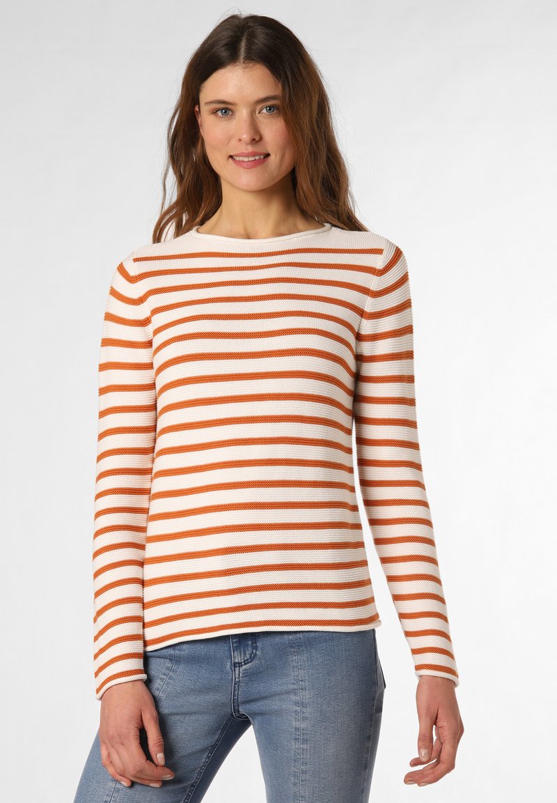 Franco Callegari Trui - terra/ecru/oranje - Zalando.be