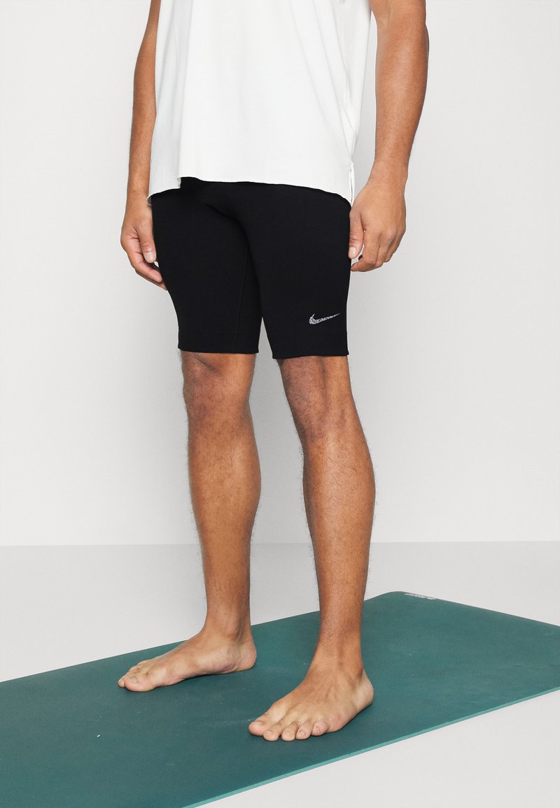 Nike Performance SHORT - Leggings - black/multi color/noir - ZALANDO.FR