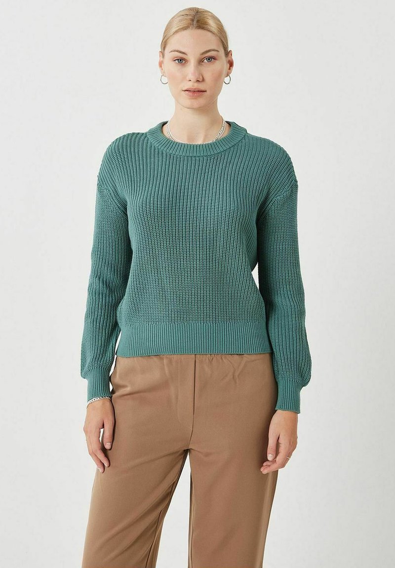 Minimum MIKALA G006 - Pullover - sagebrush green/vert foncé - ZALANDO.FR