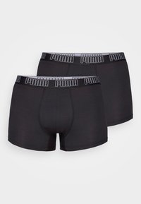Puma MEN EVERYDAY TRUNKS 2 PACK - Trunks - black - Zalando.co.uk