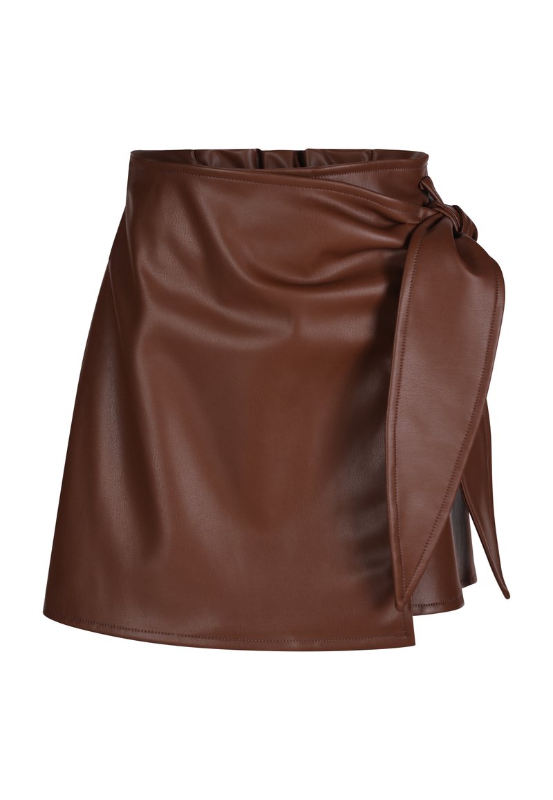 Fun&Fun A-line skirt - marrone/brown - Zalando.de