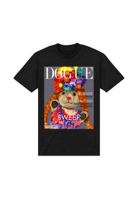 Henry Tiger SOOTY SWEEP DOGUE - Print T-shirt - black - Zalando