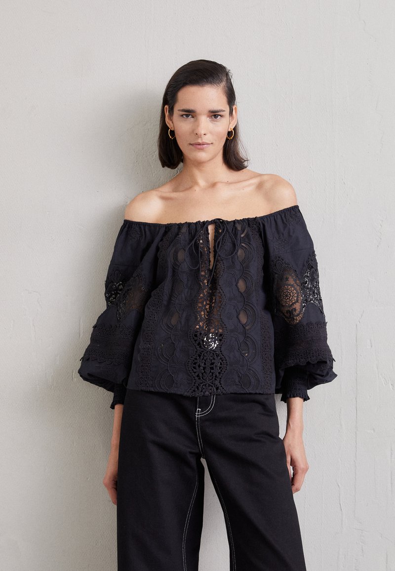 Alice + Olivia Blouse - black - Zalando.ie