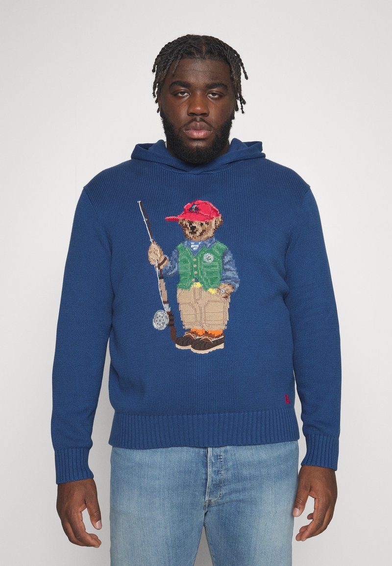 Polo Ralph Lauren Big & Tall Stickad tröja - old royal/royal - Zalando.se