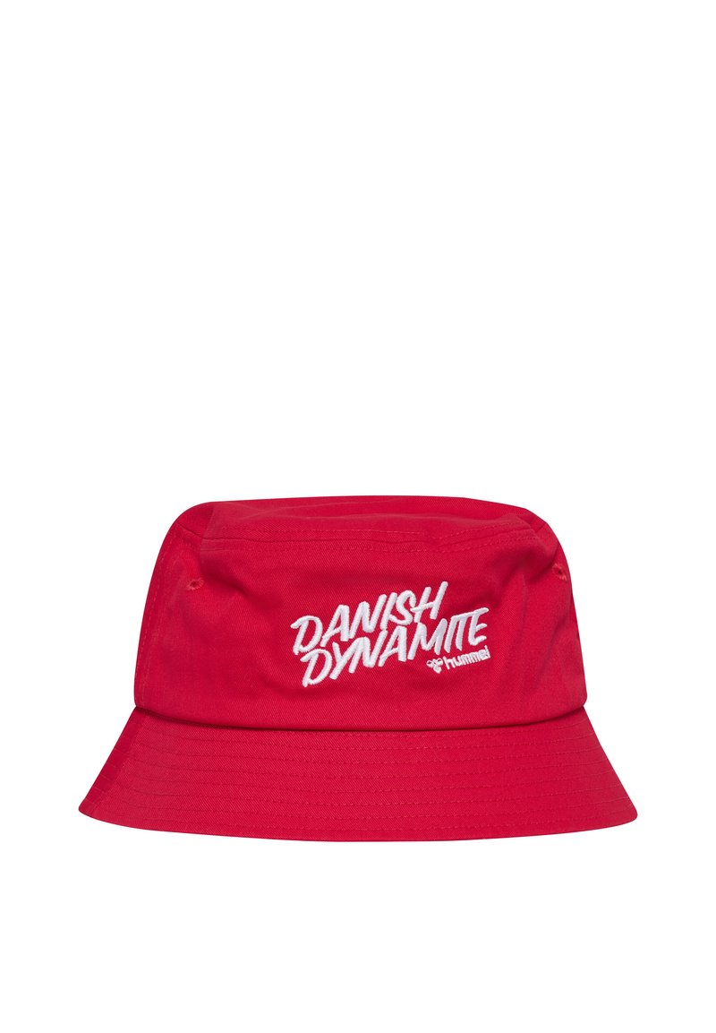 Hummel DBU 26 FAN DYNAMITE BUCKET - Hatte - tango red/gulbrun - Zalando.dk
