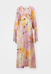 Rodebjer VENDELA - Freizeitkleid - whipped cream/saffron/pink - Zalando.ch