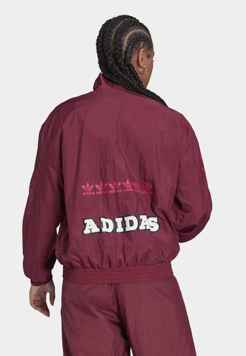 adidas Originals PLAY TRACK - Training jacket - victory crimson/red ...
