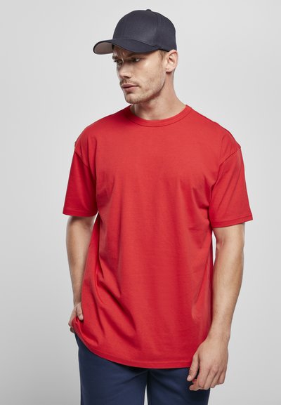 Urban Classics Basic Tee T Shirt Basic Redwine Rot Zalando Ch