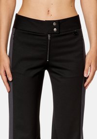 Diesel P-PRITHA - Stoffhose - black/blue/schwarz - Zalando.ch