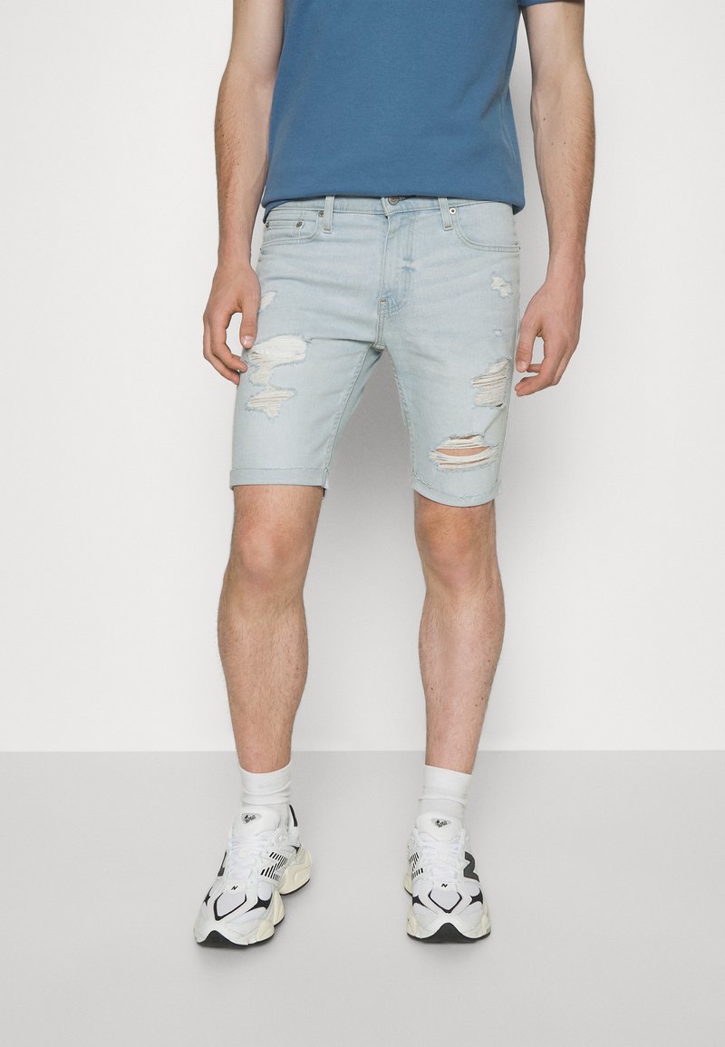 Hollister Co. SKINNY SHORT ICY DESTROY - Jeansshort - icy destroy ...