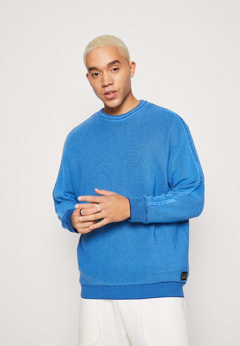 Carlo Colucci PARALLELO UNISEX - Trui - blue/navy/blauw - Zalando.be