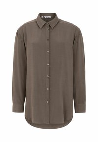 Soft Rebels SRFreedom - Gombos blúz - coffee quartz/barna - Zalando.hu