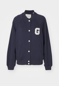 GANT VARSITY BADG - Bomber Jacket - evening blue/dark blue - Zalando.ie