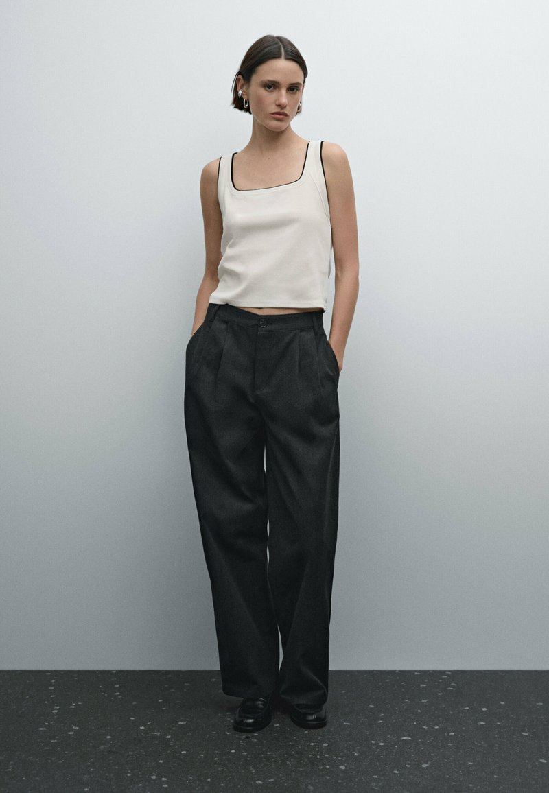 Massimo Dutti Top - white/weiß - Zalando.ch