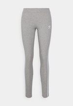 adidas Originals 3 STRIPES TIGHT - Leggings - medium grey heather/grå ...