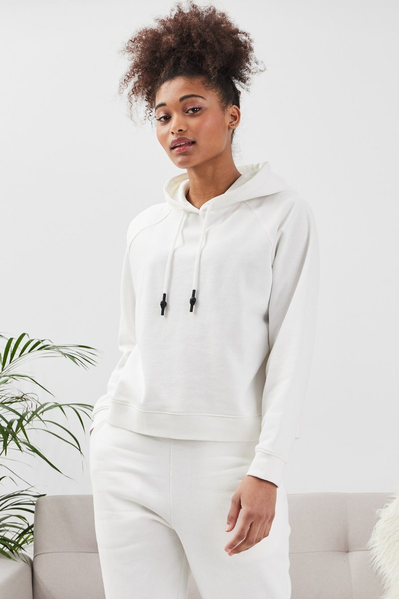 Cache Cache KURZES MIT - Hoodie - ecru/crème - Zalando.nl