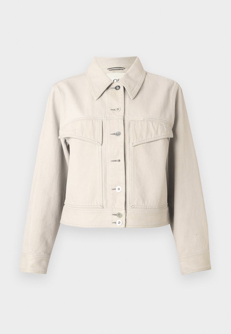 CLOSED JACKET - Denim jacket - blush pink/light pink - Zalando.co.uk