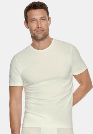 ZD Zero Defects CREW-NECK CERES SOYA - Unterhemd/-shirt - Natural/sand ...