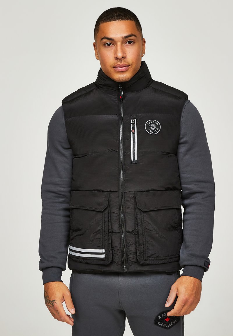 Alessandro Zavetti DONEVITO PUFFER GILET - Waistcoat - black - Zalando ...