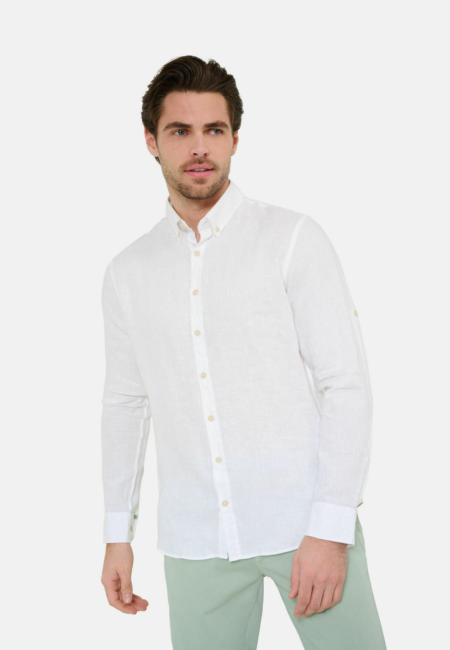 BRAX STYLE DIRK U - Hemd - white/weiß - Zalando.ch