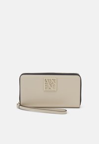 Armani Exchange WALLET ZIP AROUND - Rahakott - dusty ground/valkjas ...