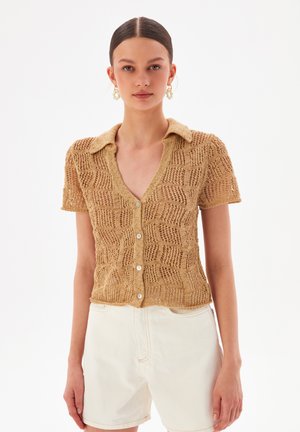 adL BUTTONED FRONT - Vest - beige - Zalando.nl