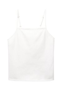 PULL&BEAR OPEN BACK STRAPPY - Top - white/bianco - Zalando.it