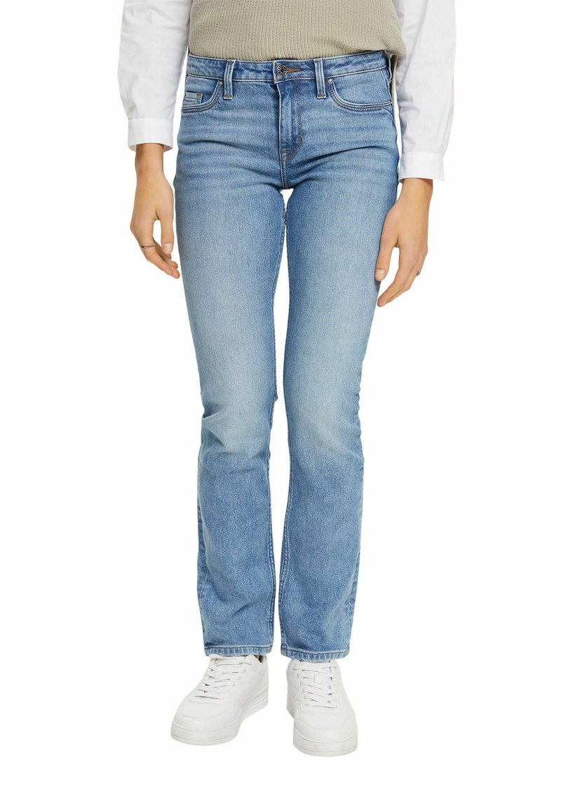 Esprit Jeans Slim Fit - blue light wash/blau - Zalando.de