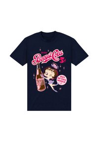 Henry Tiger BETTY BOOP DRINK BOOPSI COLA - T-shirt med print - navy ...