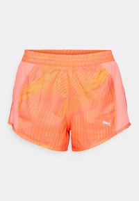 Puma RUN FAVORITE AOP VELOCITY 3" SHORT W - Sports shorts - sunset glow ...