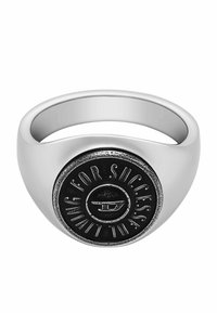 Diesel Ring - silver-coloured/zilverkleurig - Zalando.nl