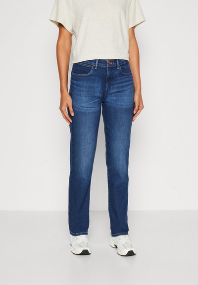 Wrangler SUNSET - Jeans Straight Leg - dark wash/dunkelblau - Zalando.ch