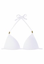 Calzedonia CASABLANCA TRIANGLE - Top de bikini - white/blanco - Zalando.es
